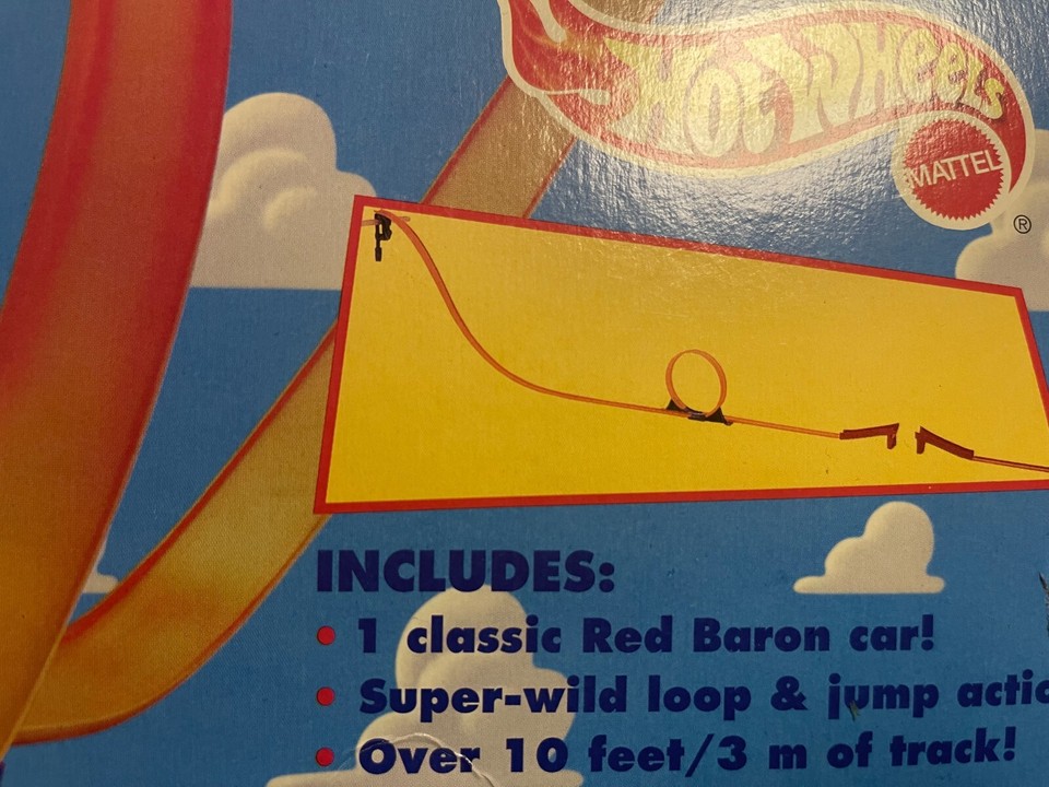 TELL ME YOUR-RED BARON STORY! (RARE) HW TOY STORY RED BARON SUPER STUNT ...