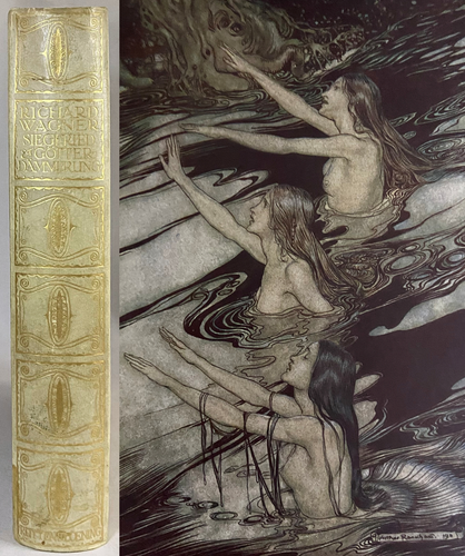 1911 ARTHUR RACKHAM Siegfried und Gotterdammerung GERMAN EDITION Norse ...