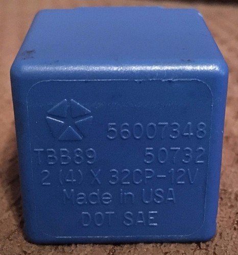 56007348 1997 - 2001 Dodge Ram 1500 2500 3500 Turn Signal Flasher Relay ...