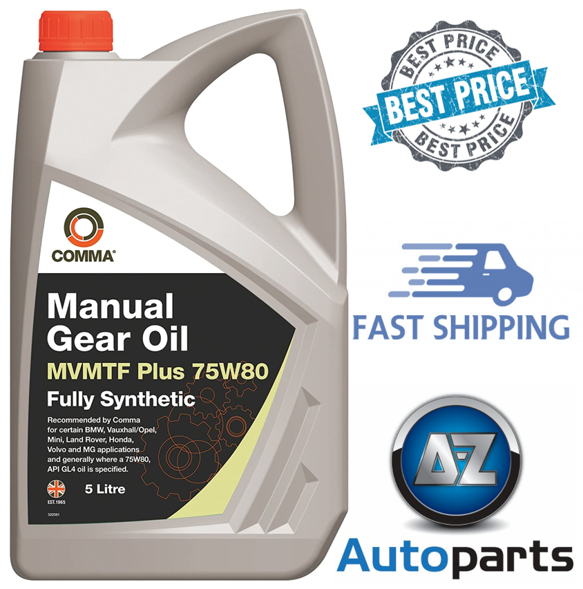Comma - MVMTF Plus 75W-80 Fully Synthetic Manual Transmission Gear Oil ...
