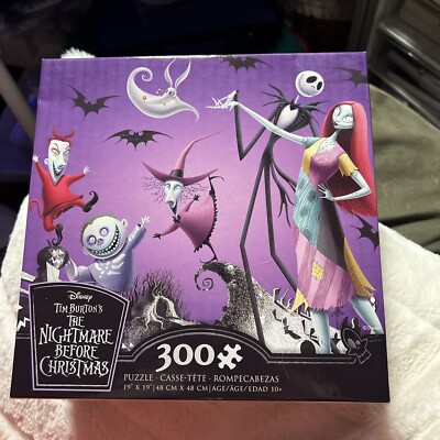 Disney Tim Burton’s The Nightmare Before Christmas 300 pieces Puzzle 19 ...