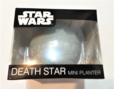 NEW. SKYWALKER SAGA. STAR WARS. DEATH STAR MINI PLANTER. COMMEMORATIVE ...