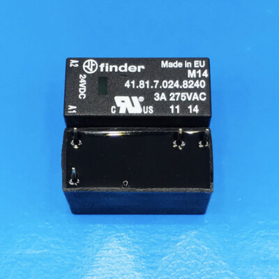 5Pcs FINDER 41.81.7.024.8240 Power Relay 5Pins 3A 275VAC NEW | eBay