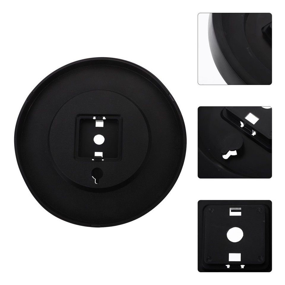 2pcs Plastic Clock Back Cover Frame Repair Kit Clock Mechanism Parts ...