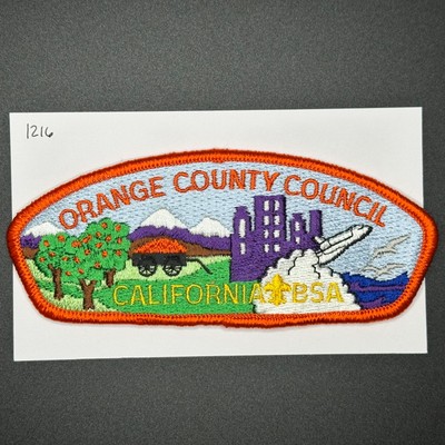 Orange County Council Shoulder Patch CSP California | eBay