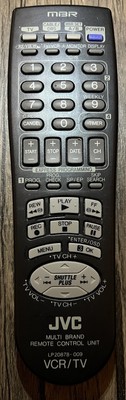JVC VCR REMOTE CONTROL LP20878-009 HR-S3901 HR-S3901U HR-S3902 HR-S3911 ...