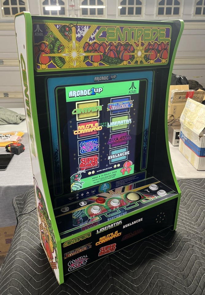 Arcade 1up CENTIPEDE Party Cade Tabletop arcade1up Partycade Video Game ...