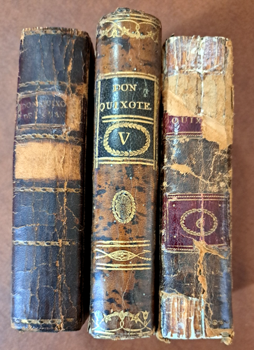 1798 Miguel de Cervantes DON QUIXOTE DE LA MANCHA 3 vol (of 6) QUIJOTE ...