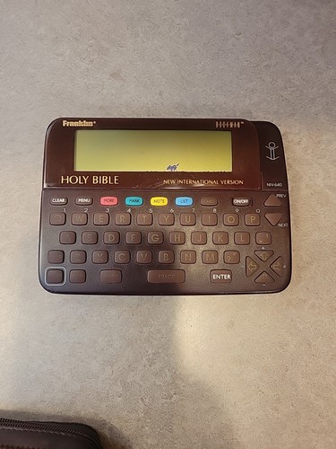 Franklin Bookman Electronic Holy Bible New International Version NIV ...