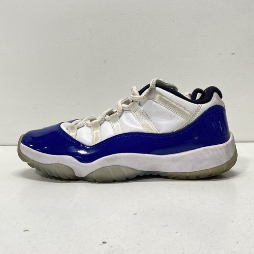 Nike Jordan 11 Low White Concord Solid Athletic Shoe Men 9.5 | eBay