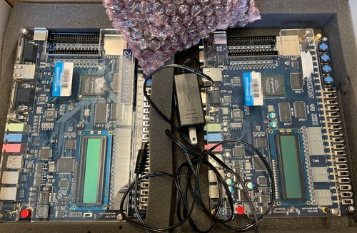 Set of two Altera DE2 FPGA experimenter prototype boards - TESTED | eBay