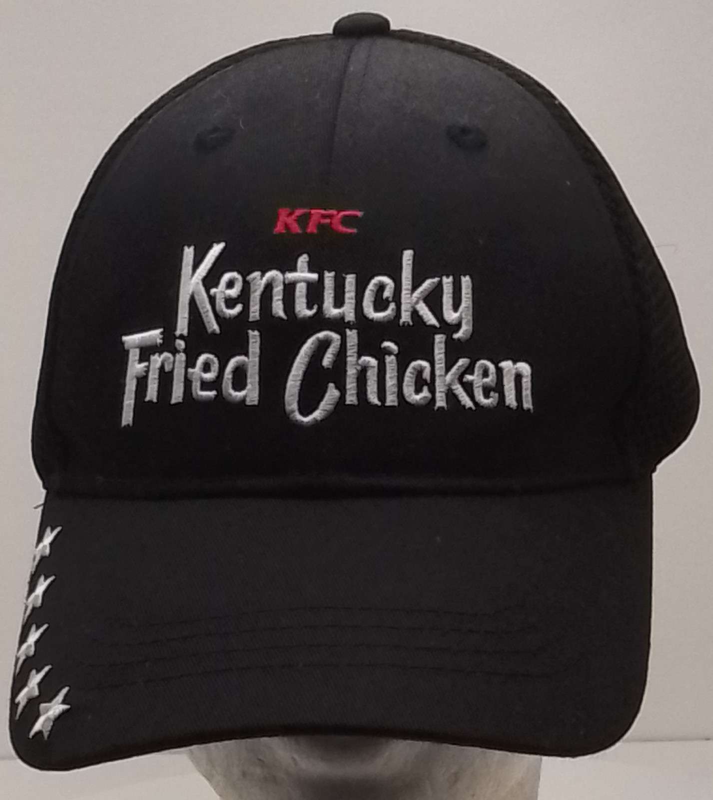 KFC Kentucky Fried Chicken Hat Cap Black Colonel's Ri… - Gem