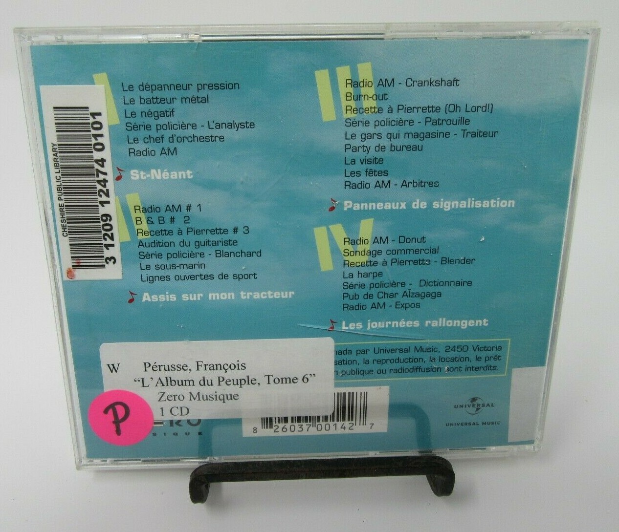 FRANCOIS PERUSSE: L'ALBUM DU PEUPLE TOME 6 AUDIO CD, FRENCH TRACKS ...