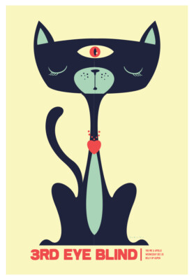 Scrojo Third (3rd) Eye Blind You Me and Apollo Belly Up Aspen Poster ...