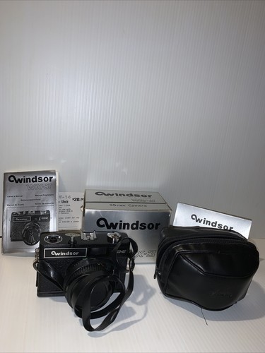 Vintage Windsor WX-3 Camera w Box & Case | eBay