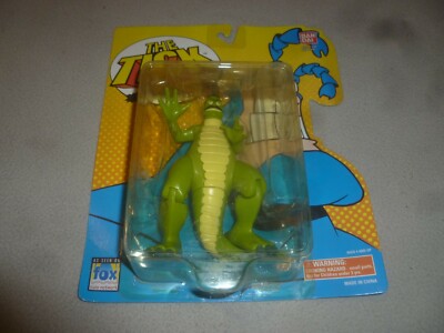 NEW ON CARD THE TICK GROWING DINOSAUR NEIL ACTION FIGURE BAN DAI NOC ...
