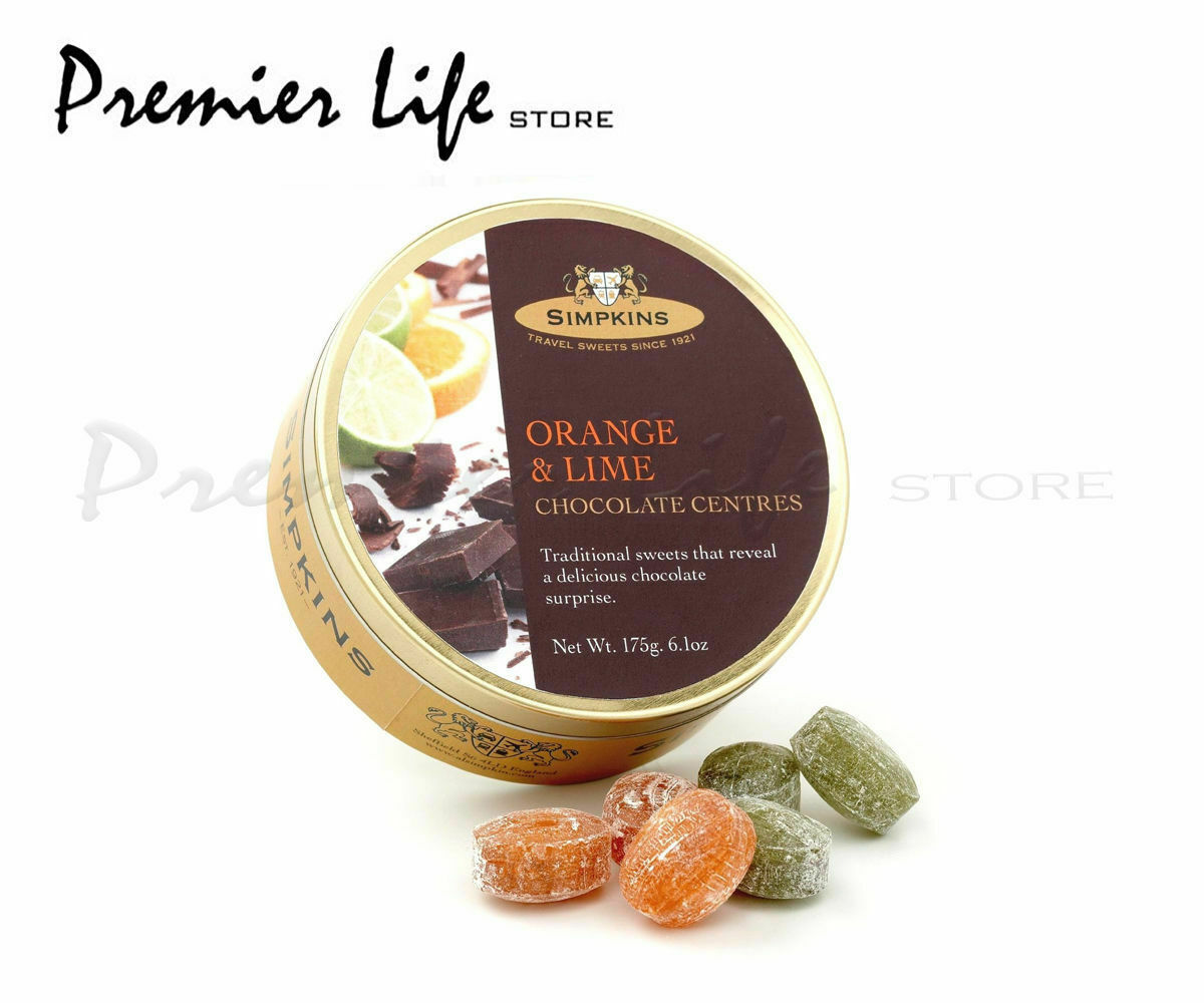 Simpkins Travel Sweets Tin Assorted Chocolate Centres - Traditional ...