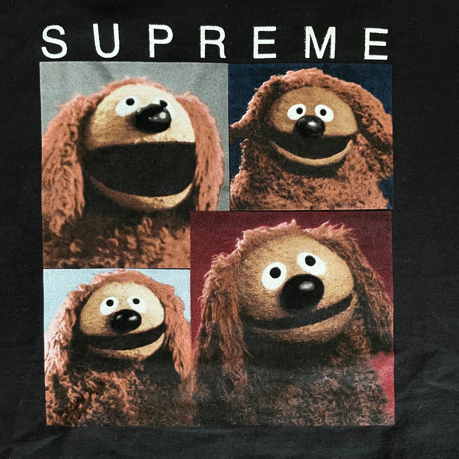 Supreme Muppets Rowlf Tee Black (SS24) - Size XL - NEW | eBay.de