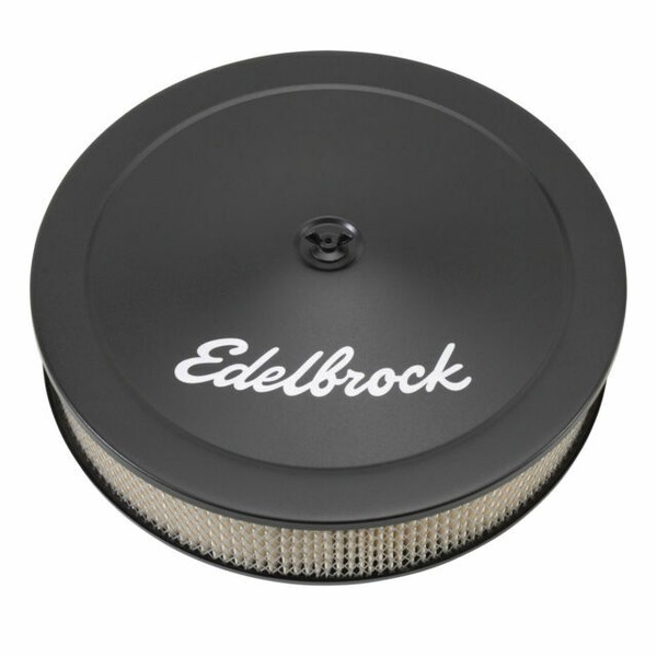 EDELBROCK 14 INCH PRO FLOW AIR CLEANER 1223 3 INCH ELEMENT CHEV FORD ...