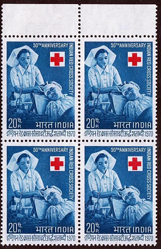 Indian Red Cross Logo Junior Red Cross Arm Band | Science Museum Group