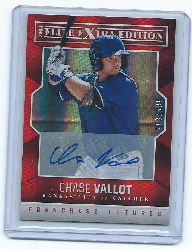 2014 Extra Edition==Chase Vallot Rookie autograph /399-Royals | eBay