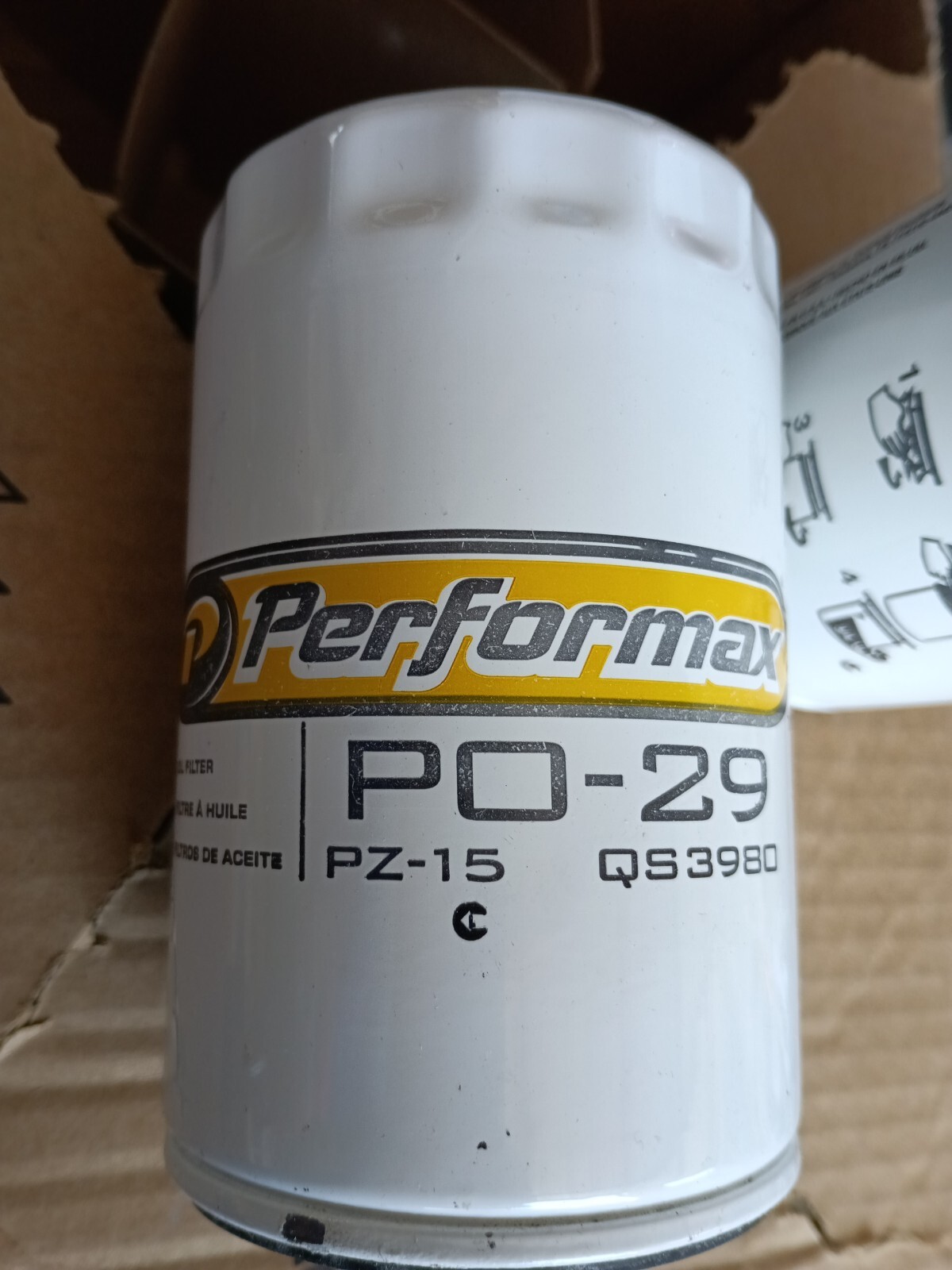 PERFORMAX PO-29 - cross reference oil filters | oilfilter ...