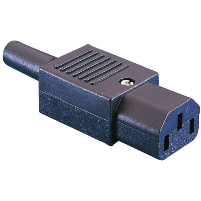 ESKA Bulgin PX0587 IEC Plug Screw Terminals 250V 10A Rewireable ...