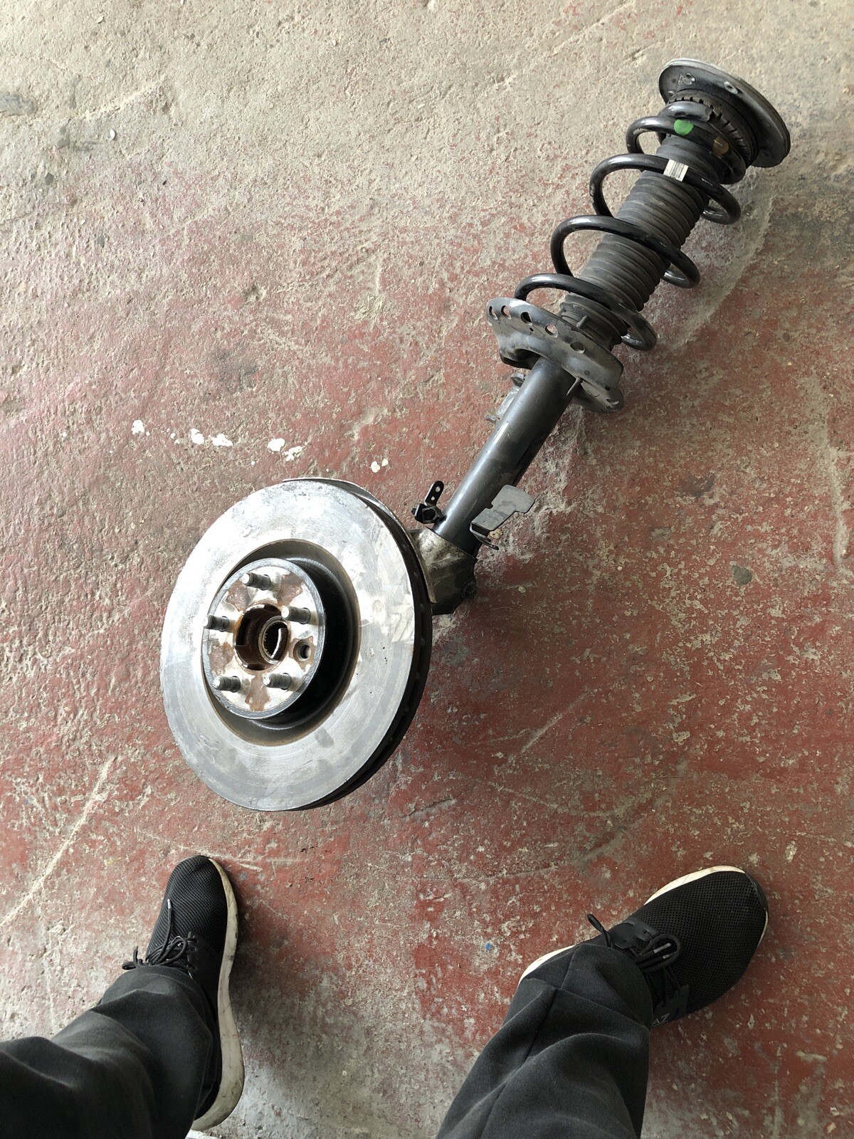 2018 LAND RANGE ROVER EVOQUE Drivers Right Front Strut Suspension GJ-32 ...