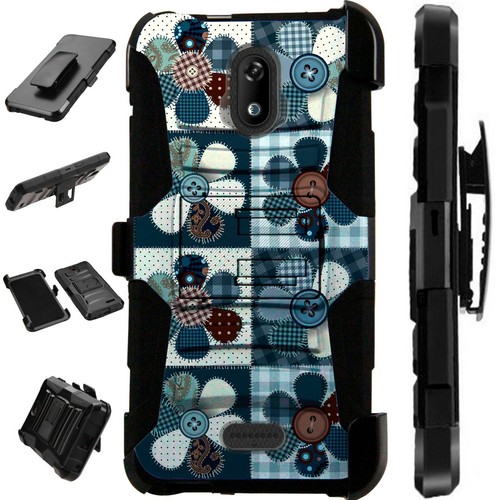 Luxguard For Cricket Icon/Radiant Core Phone Case Cover FLOWER PATCH ...