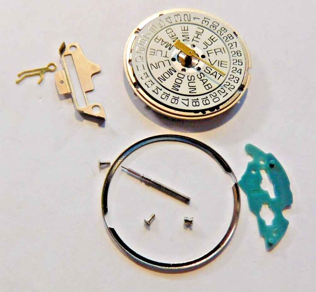 ETA 955-424 MOVEMENT PLATE & PARTS. USED | eBay