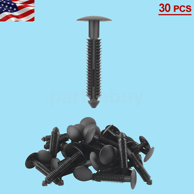 30 Rocker Panel Molding Retainer Screw Fastener Clips For 2005-2012 ...