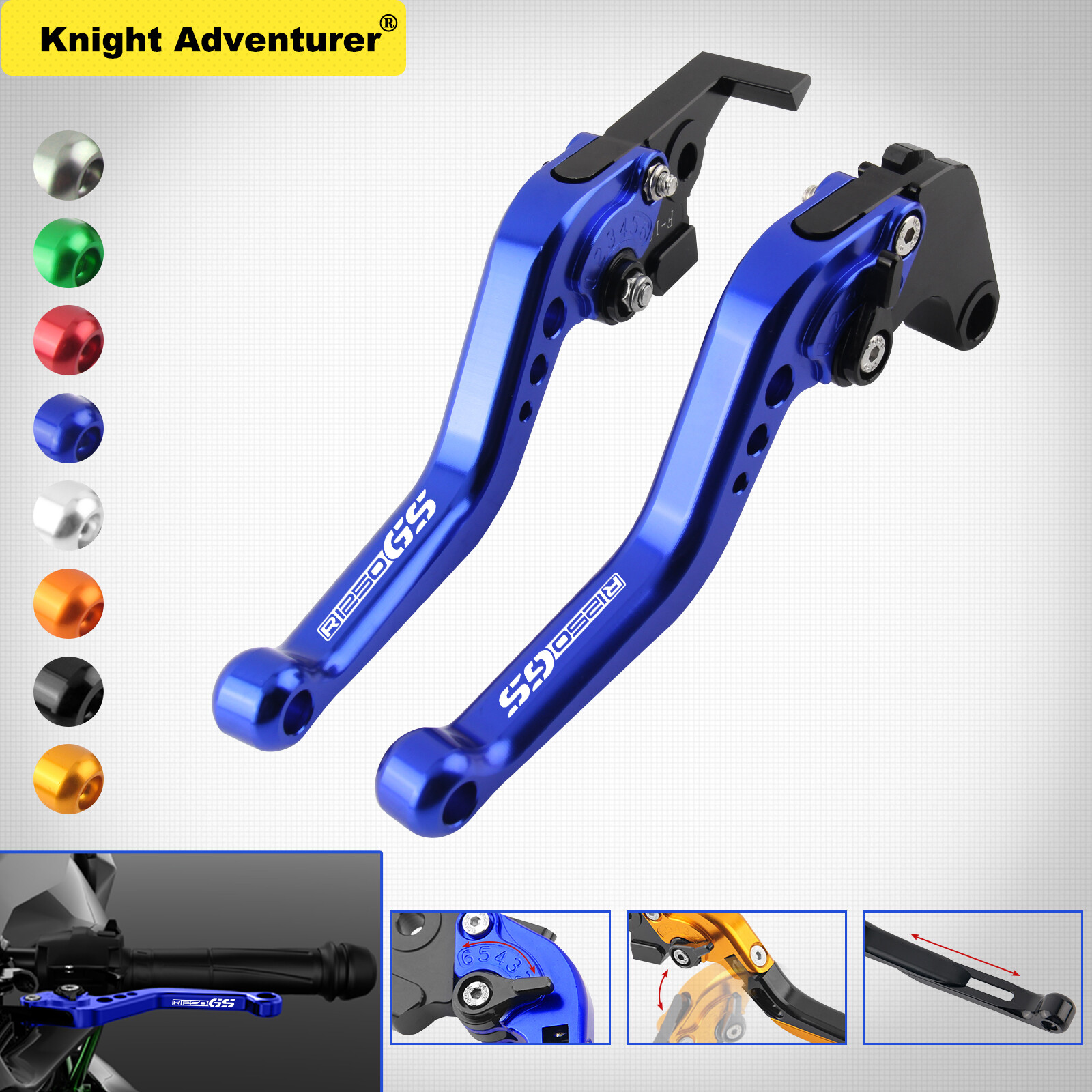 Motorcycle Short Levers Short Brake & Clutch Levers For Honda CB750 ...