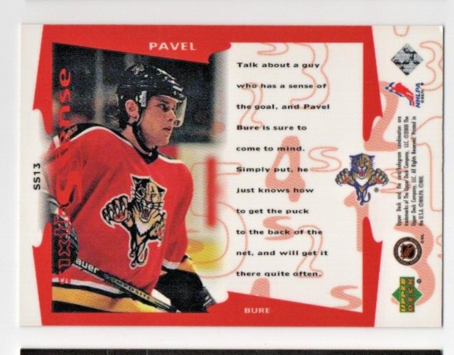1999-00 Upper Deck Sixth Sense Pavel Bure Panthers A-614 | eBay