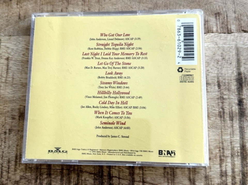 John Anderson Seminole Wind CD 1992 | eBay