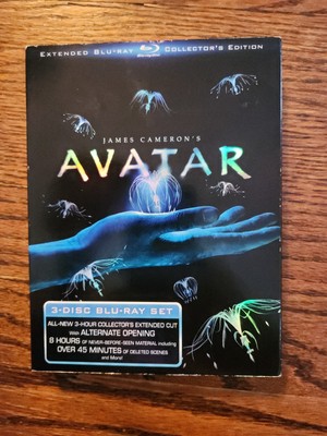 Avatar Extended Collector's Edition Bluray 3 Disk Perfect Set Mint ...
