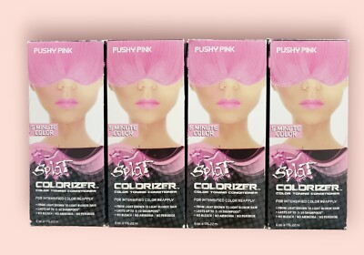(Lot 2) Splat Colorizer Pushy Pink Color Toning Conditioner 5 Minute ...