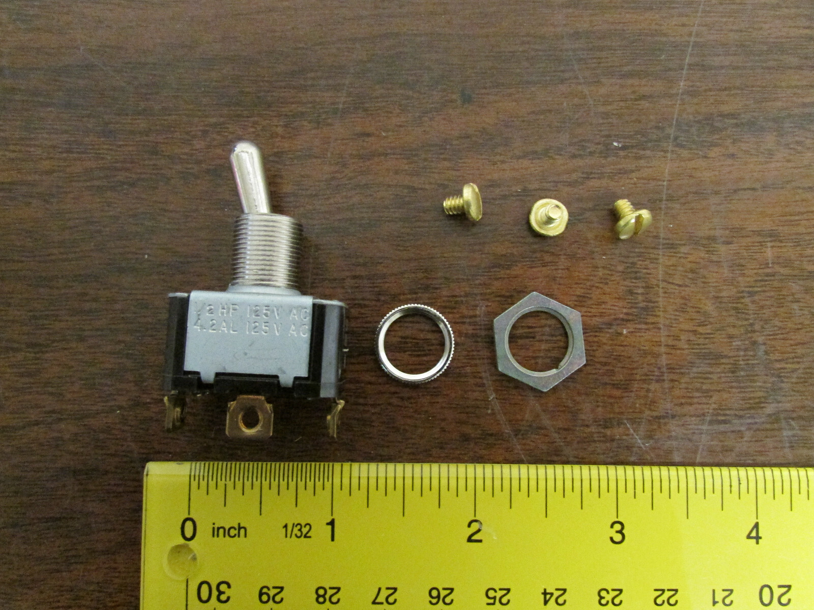 C-H Panel Mount Toggle Switch 3/4 HP 10A 250V 15A 125V New | eBay