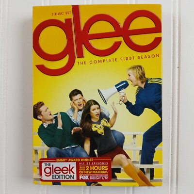 GLEE Complete First Season DVD NEW SEALED Gleek Edition 7 Disc Set TV ...