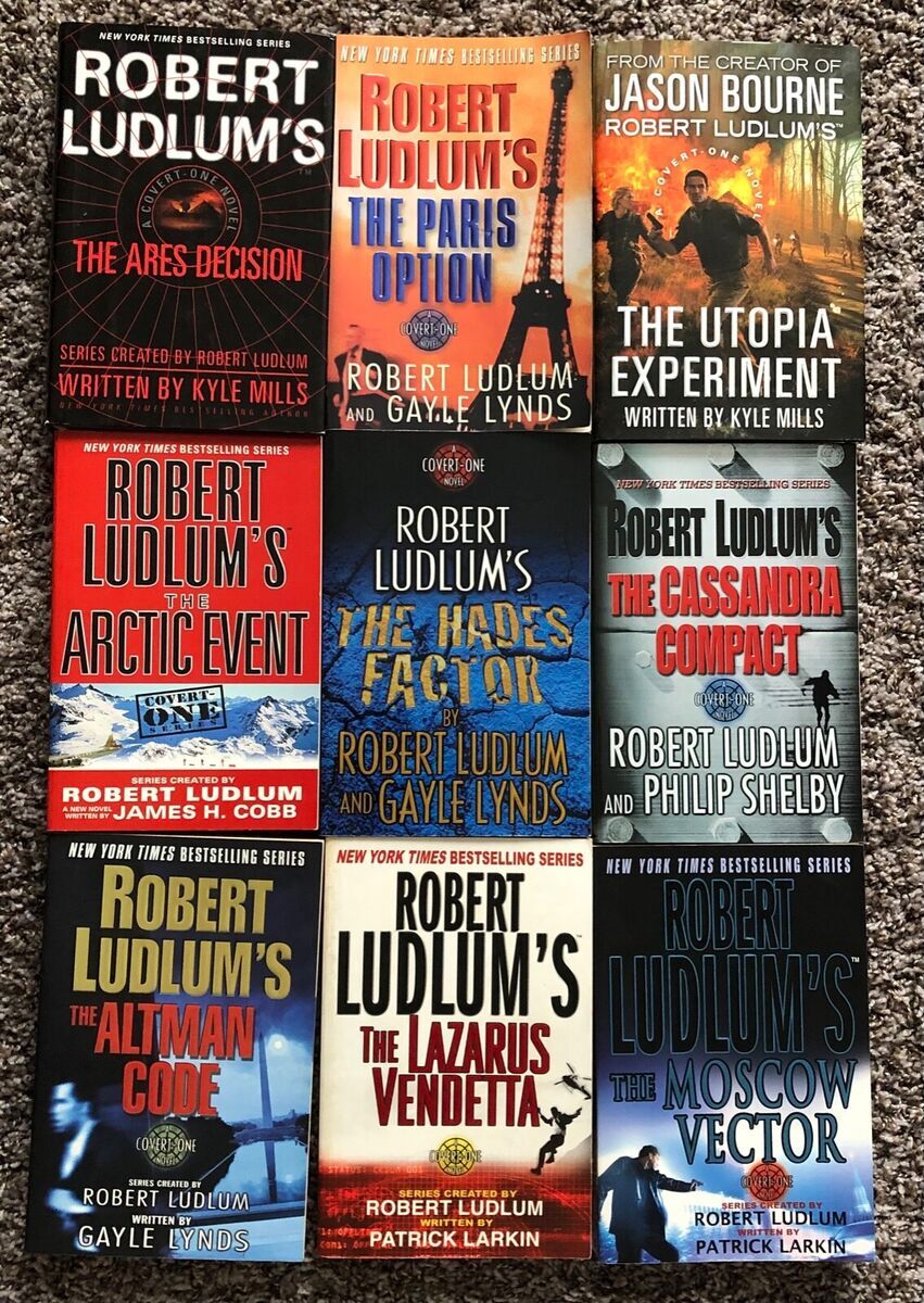 Covert One books Complete Set Series Lot of 12 by Robert Ludlum | eBay