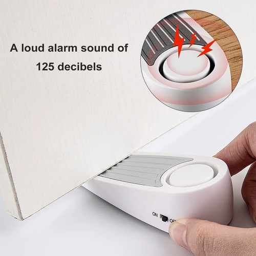 Double Protection Portable Lock Hotel Room Safety Device 125db Door ...