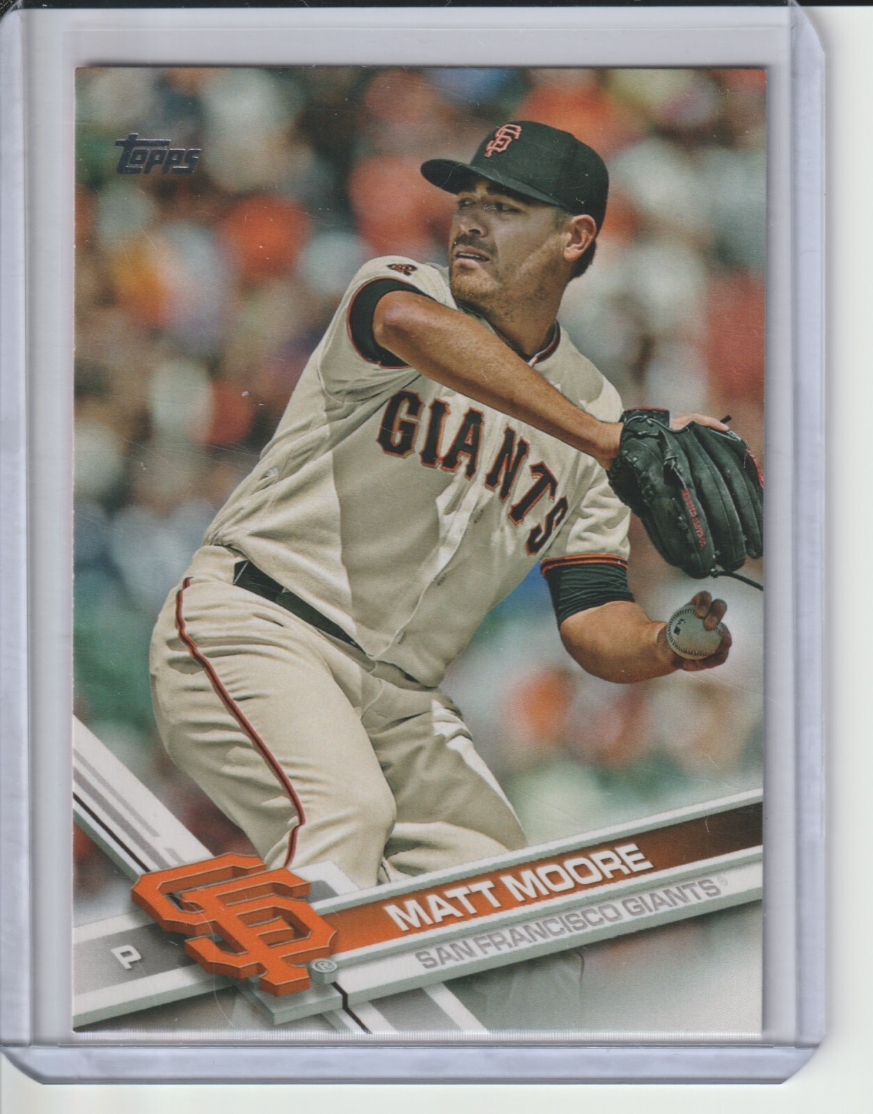 2017 Matt Moore Topps Baseball Series 1 #179 San Fransico Giants | eBay