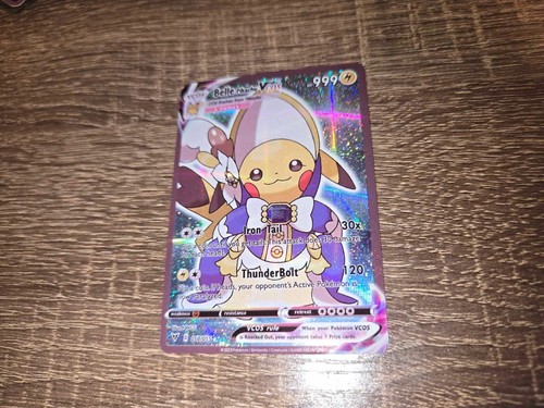 Pikachu Belle Pokemon Card Holo GX VSTAR VMAX GX EX TRAINER Cosplay ART ...