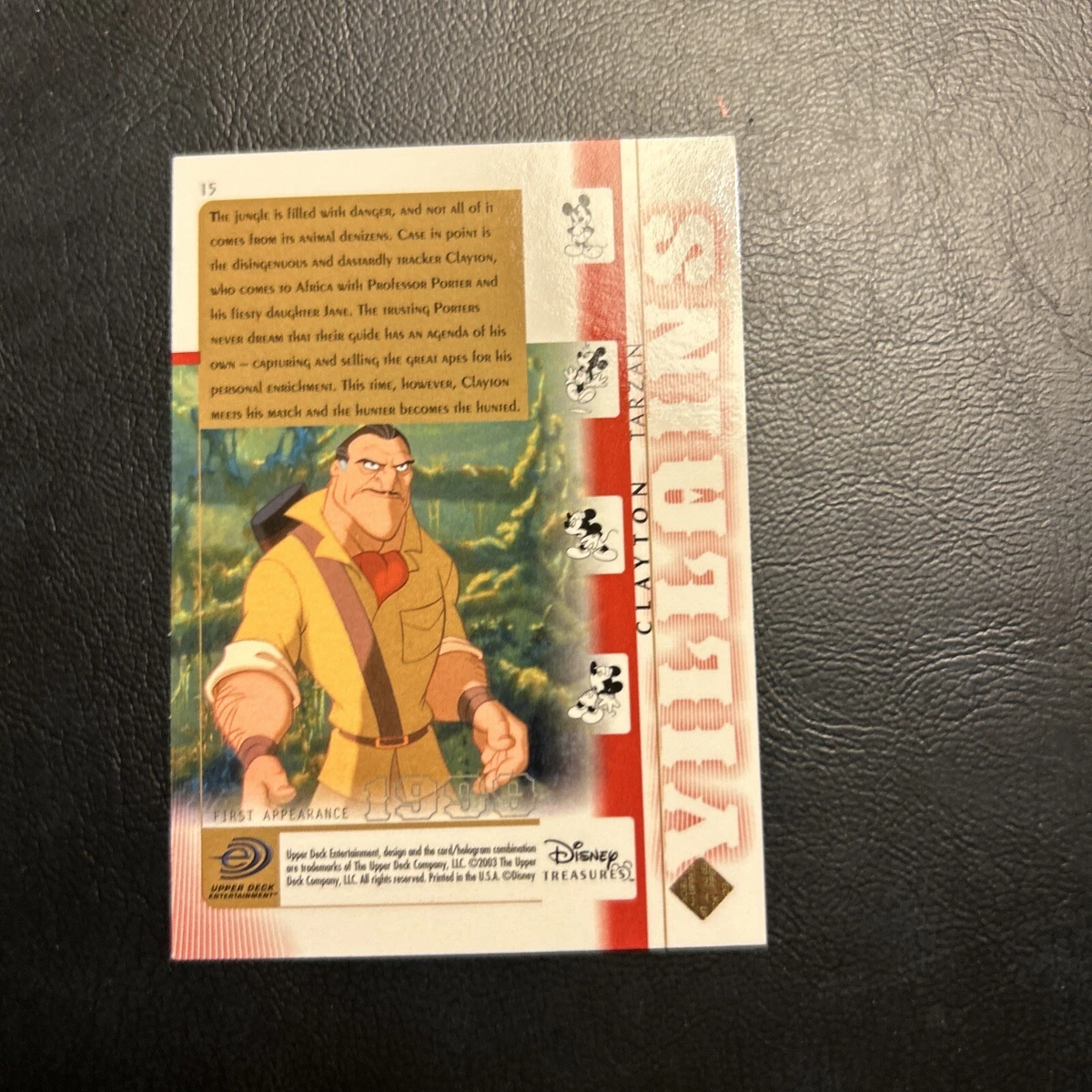 Disney Villains Clayton