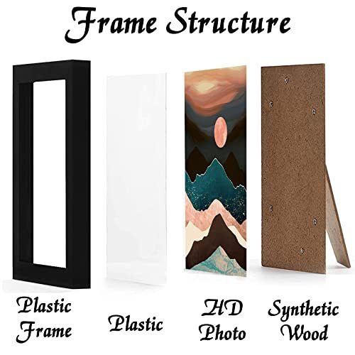 Picture Frame for Photo Collage - Wall Mount/Tabletop(Size 9 x 12 ...