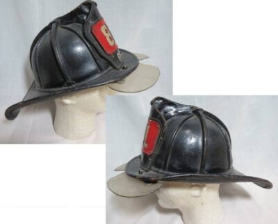 Fireman Helmet Station 81 Backdraft Vintage Antique Firefighter F/S ...