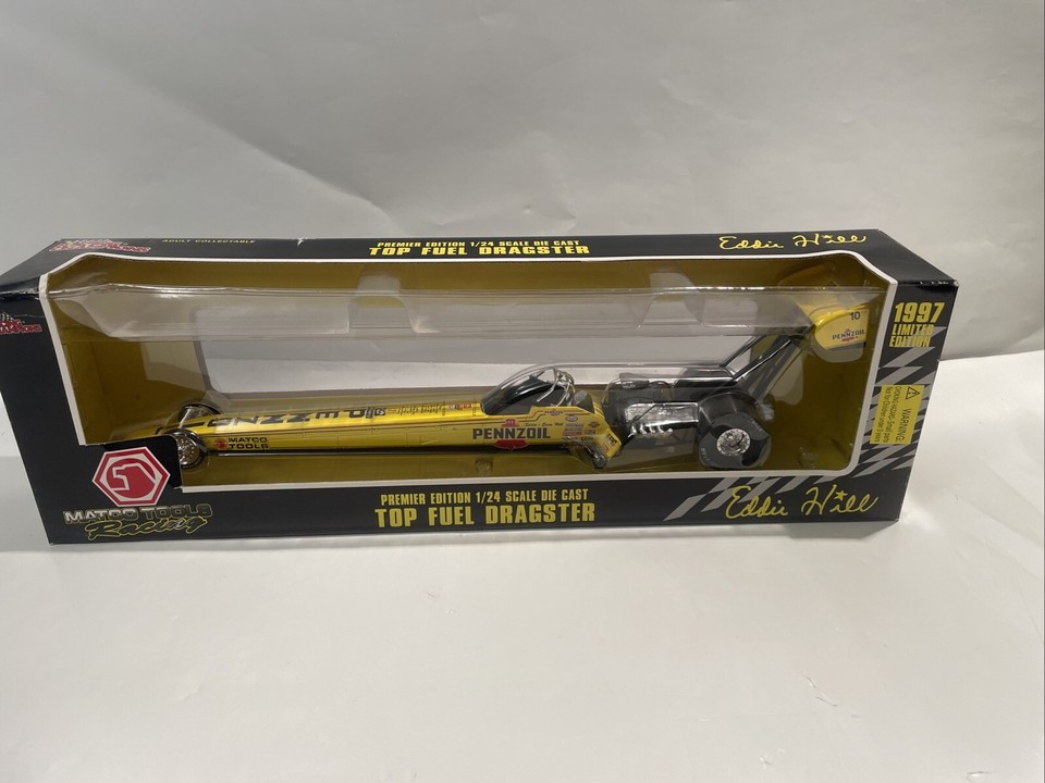 Eddie Hill 1:24 Matco Tools Pennzoil Limited Edition Top Fuel Dragster ...