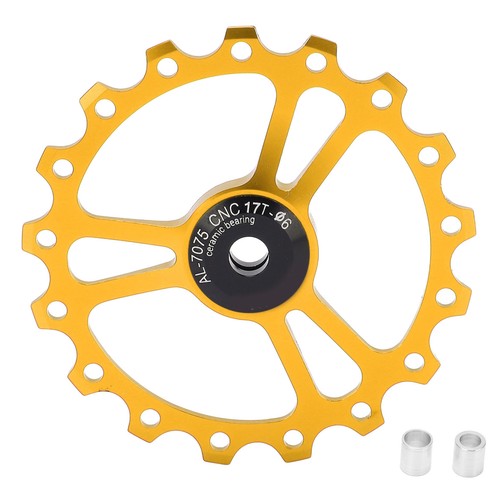 MEIJUN 17T Ceramic Rear Derailleur Guide Wheel Aluminum Alloy Rear ...