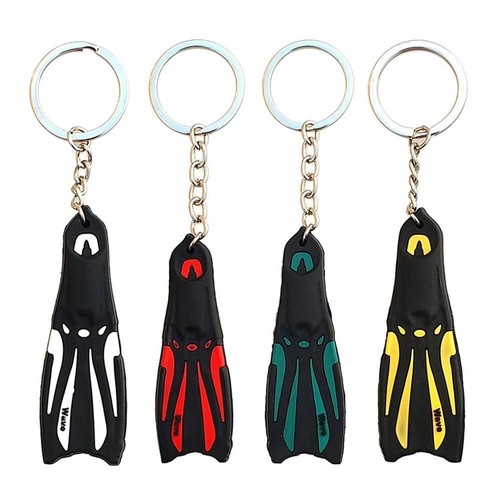 Diver Key Chain Scuba Diving Keychain Kayak Keyring Fender KeyChain ...