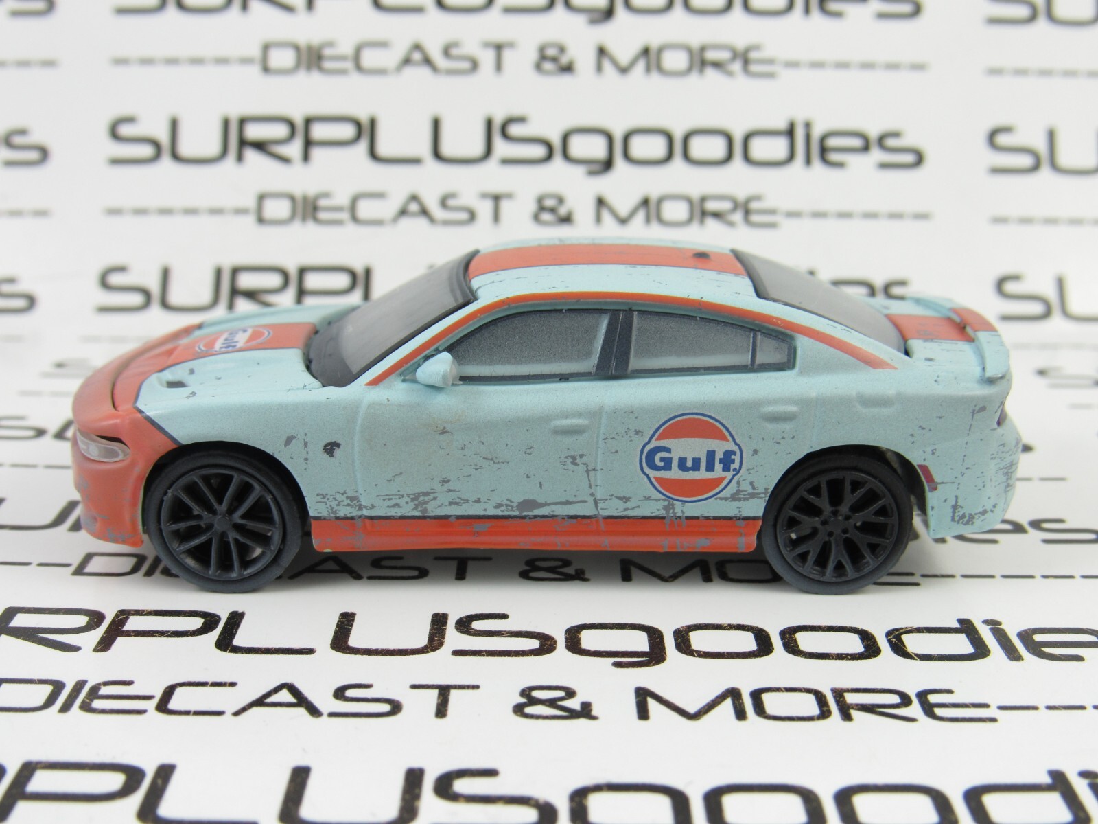 Greenlight 1:64 LOOSE Collector Driven Dirty GULF 2018 DODGE CHARGER ...