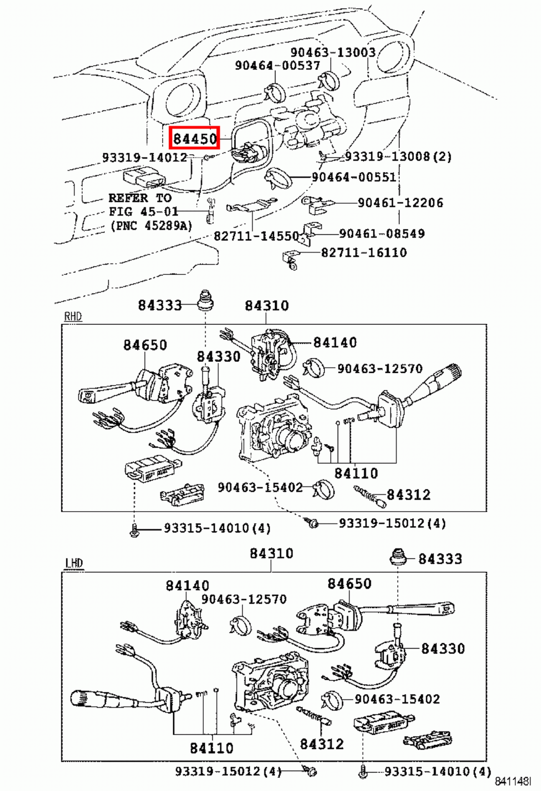 Genuine Toyota LandCruiser HZJ76 HZJ75 1HZ 4.2 Diesel Ignition Starter ...